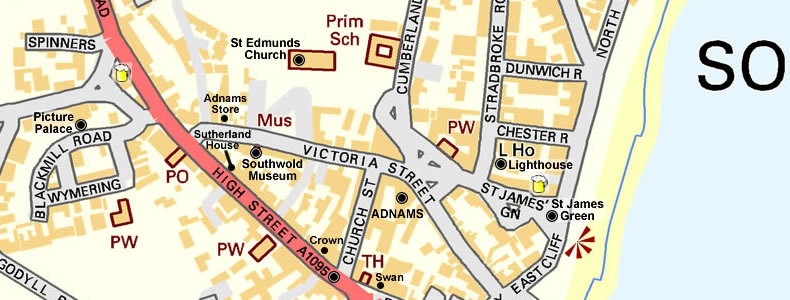 Southwold App Tour Guide with Map and Audio